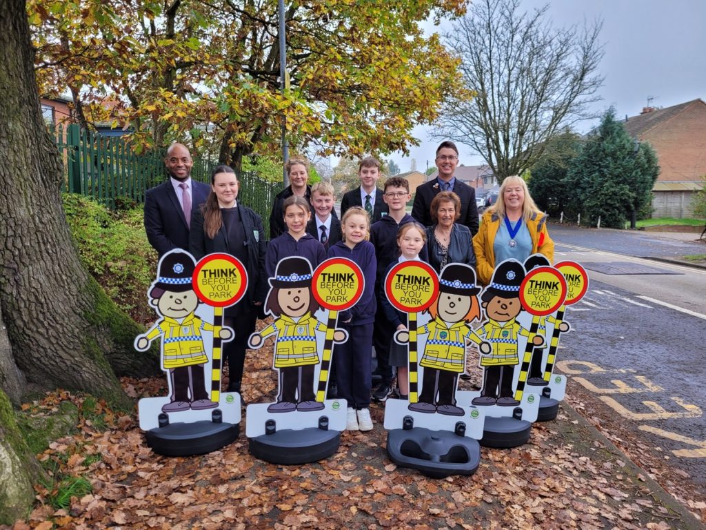 New pavement parking buddy signs launched in Wythall - The ...