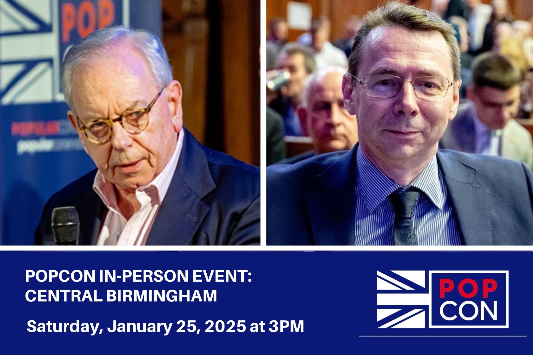 A Conservatively Unmissable Event: Mark Littlewood & David Starkey Live ...