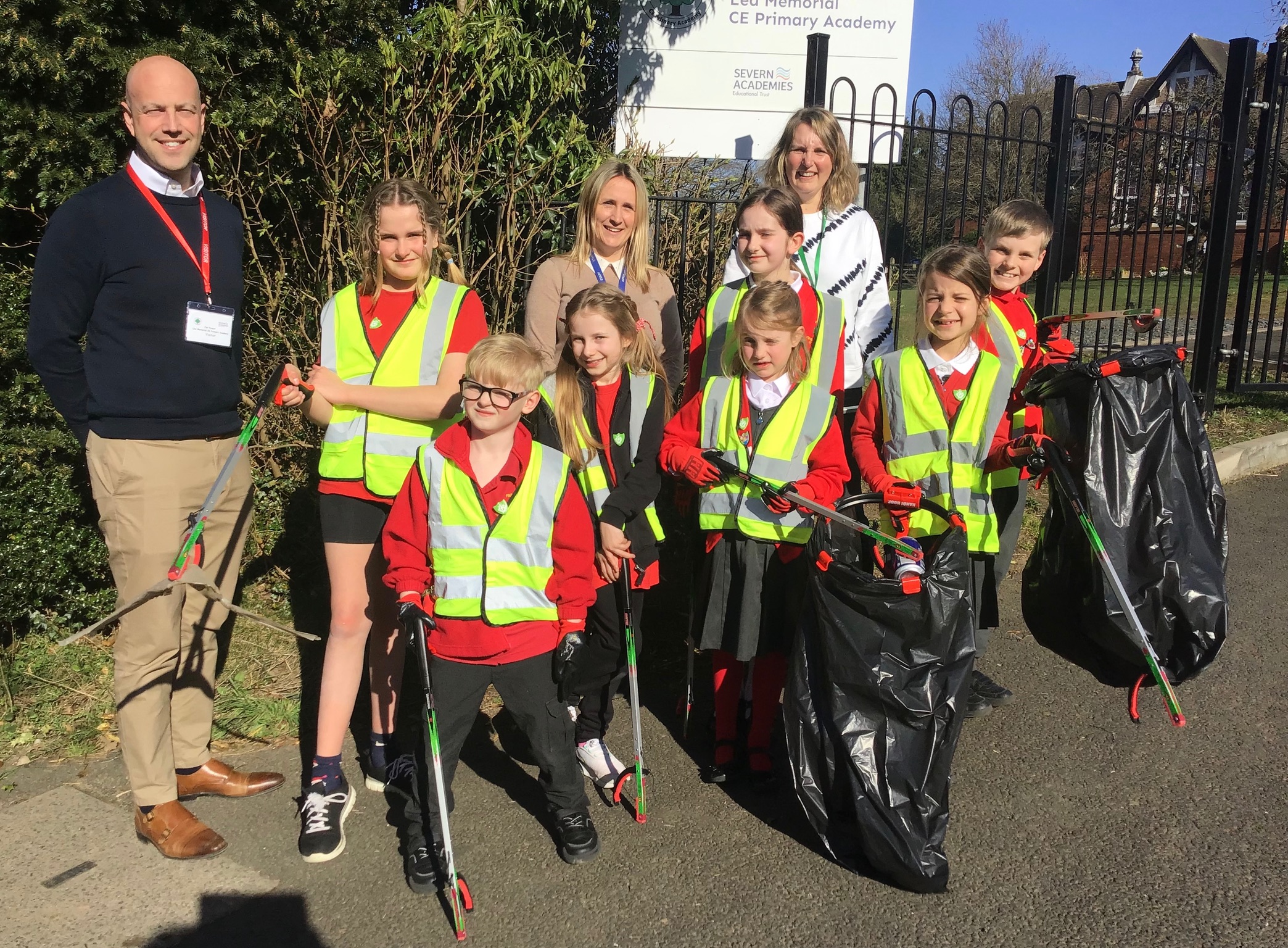 Kidderminster school's Eco Warriors get Blue Peter badges and litter ...