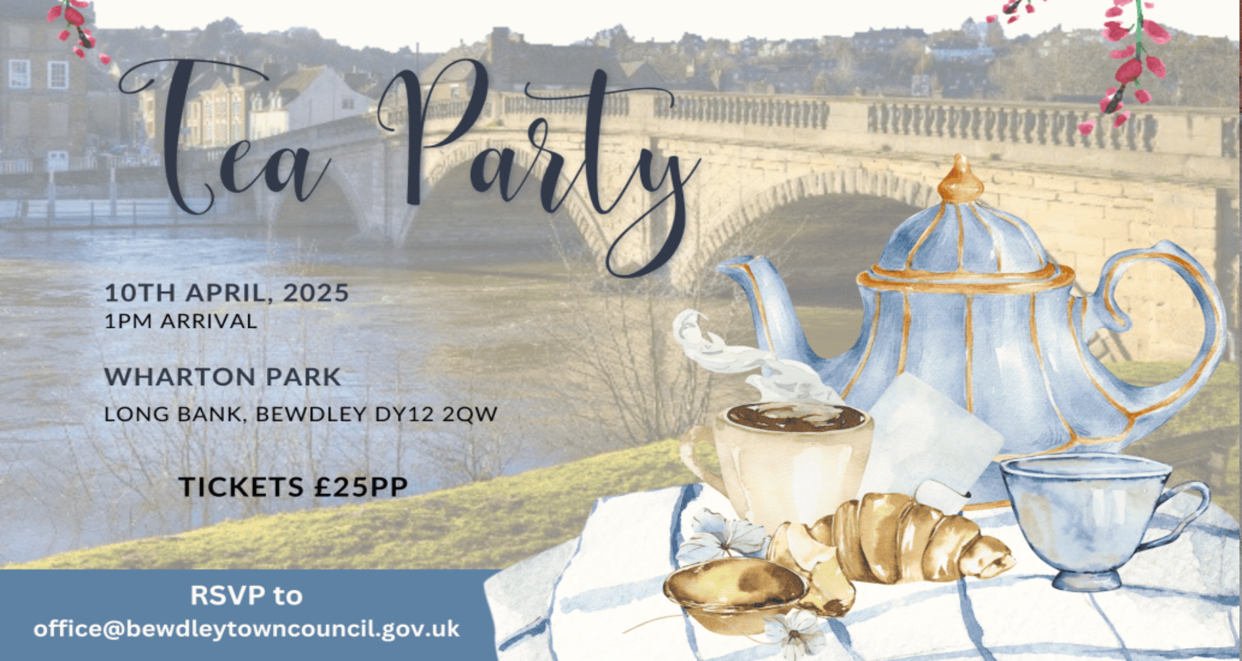 Mayor of Bewdley to host charity afternoon tea party at town's Wharton ...