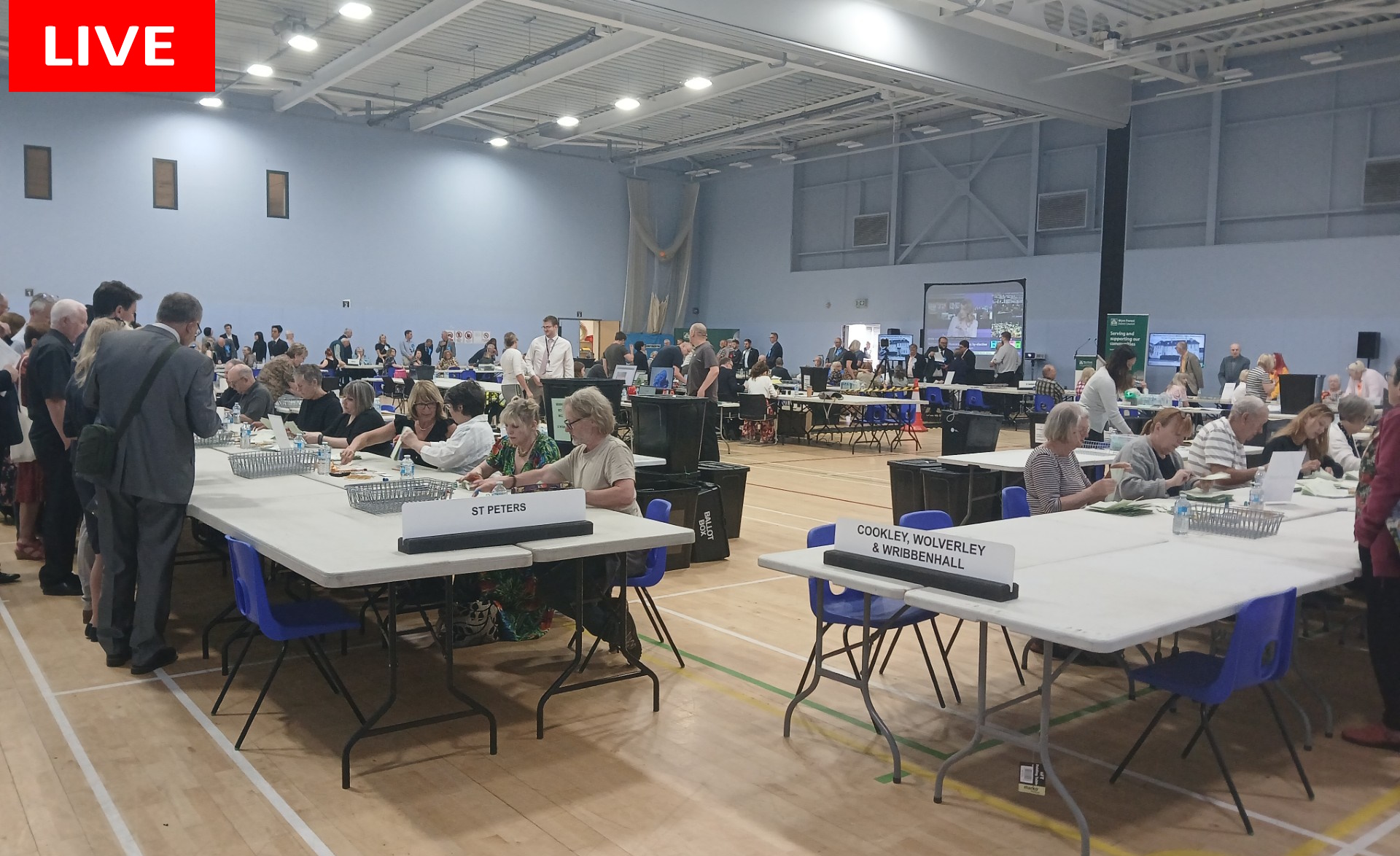 ELECTION RESULT - Reform UK take eight of 10 Wyre Forest seats as two ...