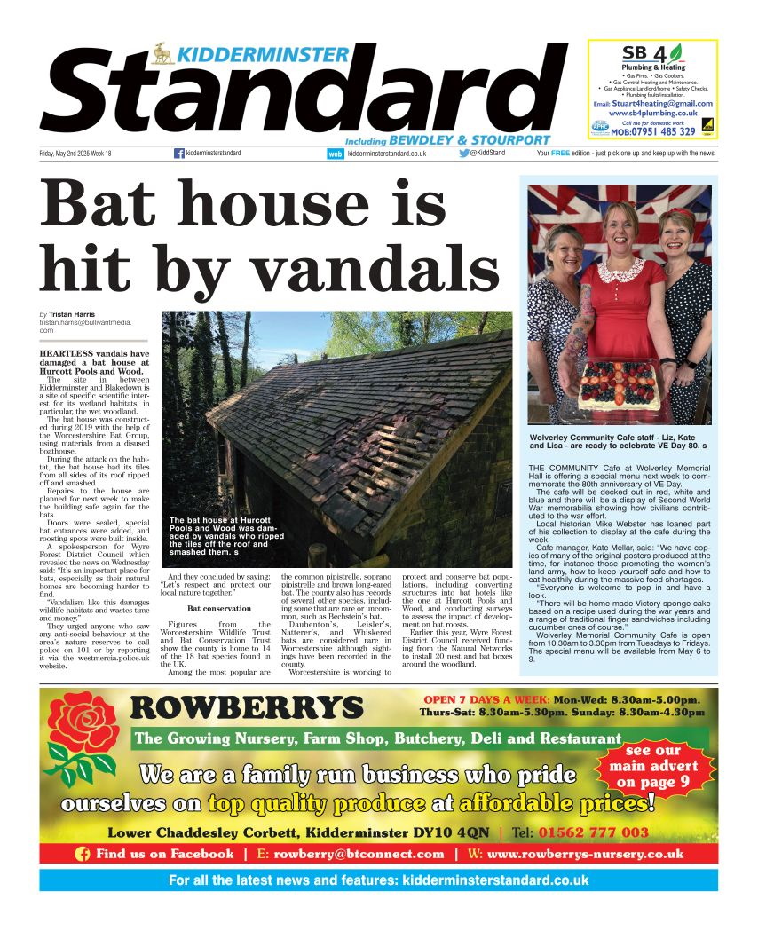 Heartless vandals damage bat house at nature reserve between ...