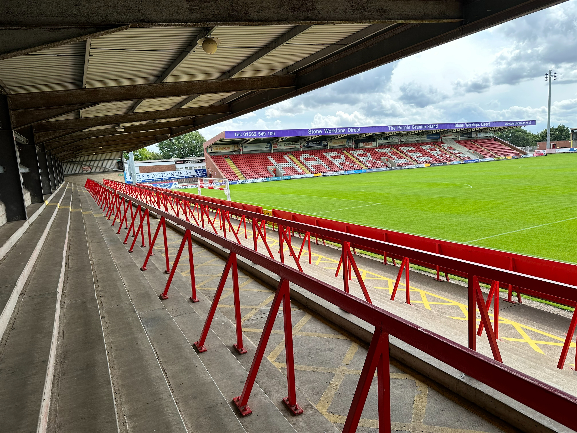FOOTBALL - Kidderminster Harriers fans clean up Aggborough ahead of new ...