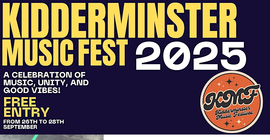 Kidderminster's biggest ever FREE music festival to take place this ...