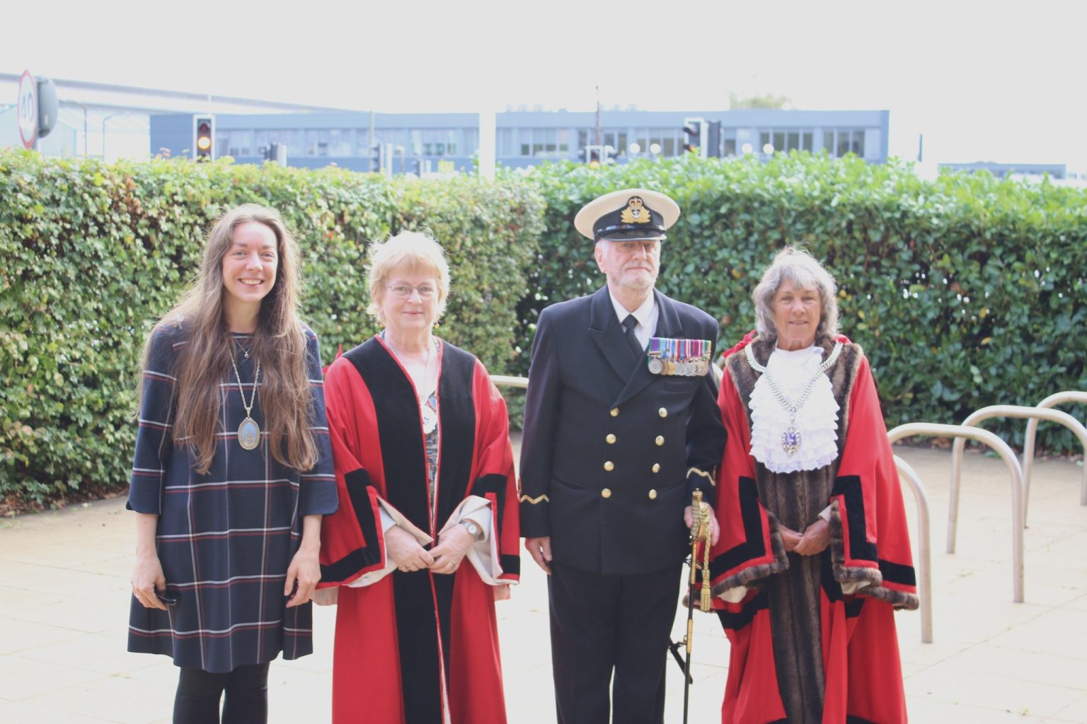 IN PICTURES - Wyre Forest flies the flag for Merchant Navy Day - The ...