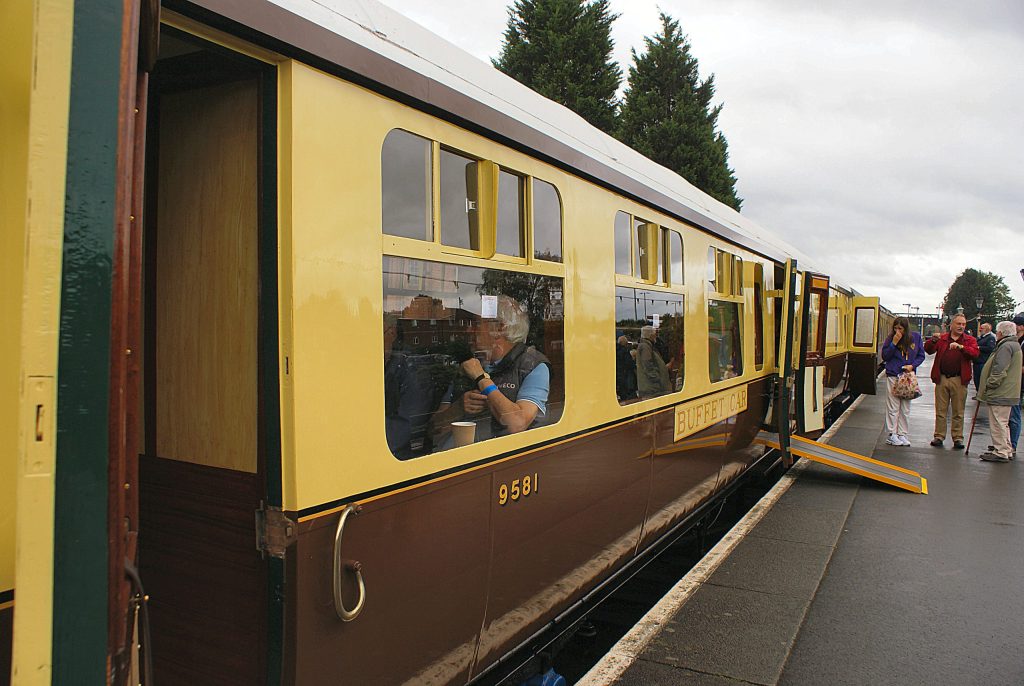 IN PICTURES - Severn Valley Railway unveils new accessible buffet car ...