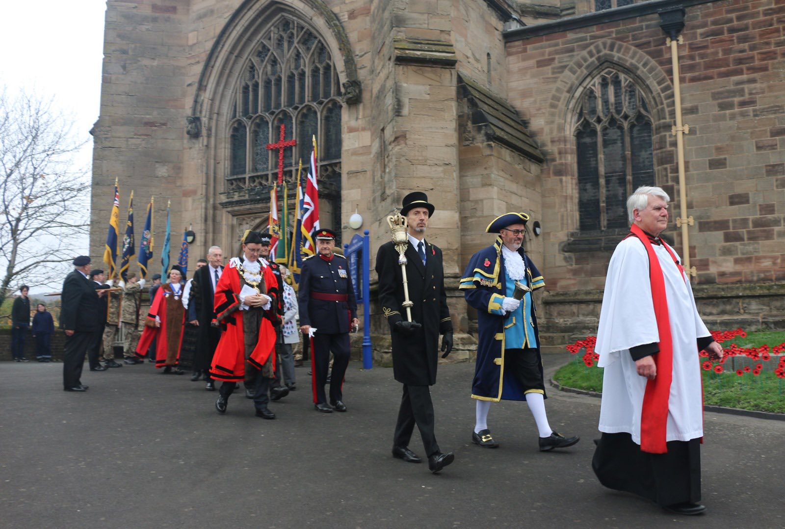 Kidderminster's Remembrance Sunday Parade and Service