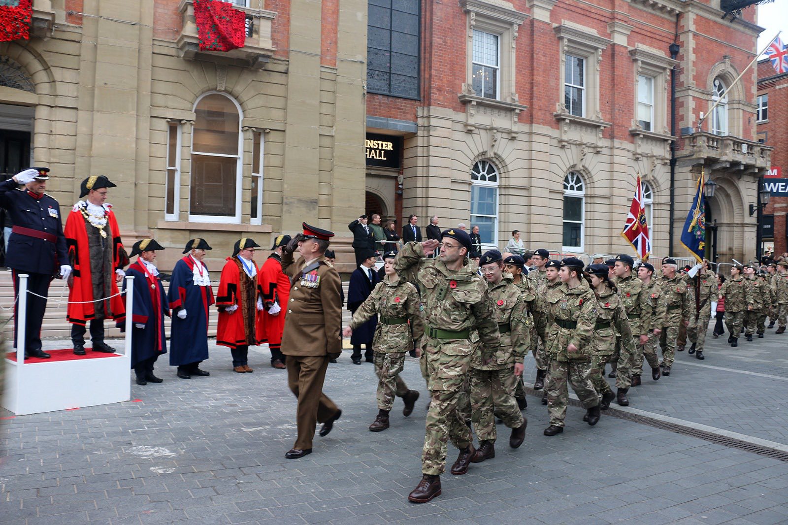 Kidderminster's Remembrance Sunday Parade and Service
