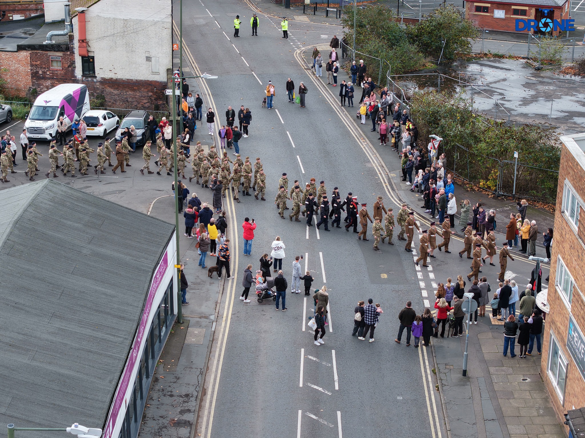 Kidderminster's Remembrance Sunday Parade and Service