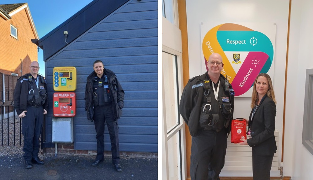 Stourport gets 11 new bleed kits thanks to inspired police officer