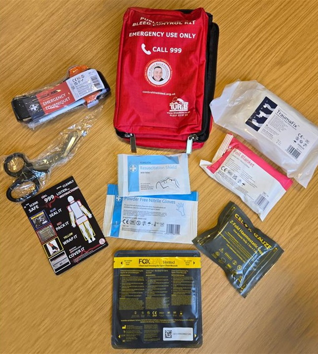 Stourport gets 11 new bleed kits thanks to inspired police officer