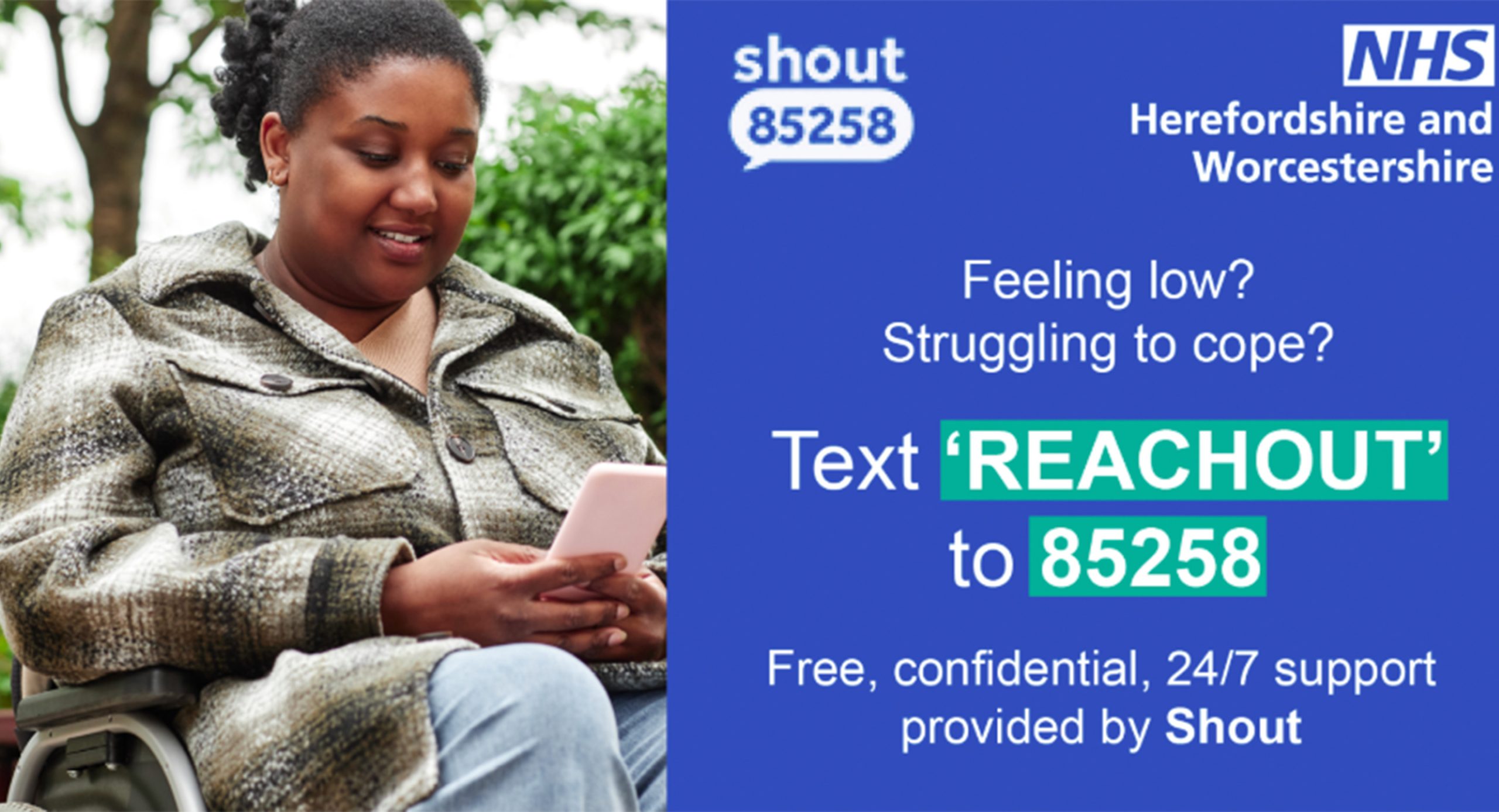 Mental health text support service launches in Worcestershire - The ...