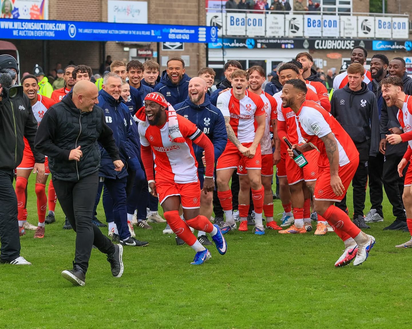 FOOTBALL - Emotional Adam Murray secures 'deepest' promotion of career ...